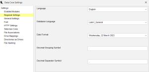 Configuring Data Crow - Data Crow